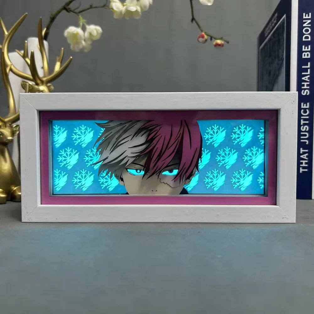 Todoroki light box – Anime Lume